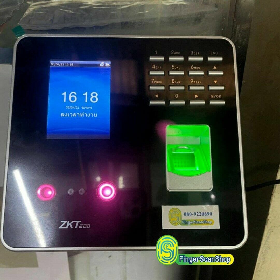 งานติดตั้ง ZKTeco U300-C - FingerScanShop