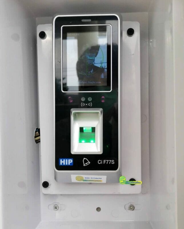 งานติดตั้ง HIP CI F77S - FingerScanShop