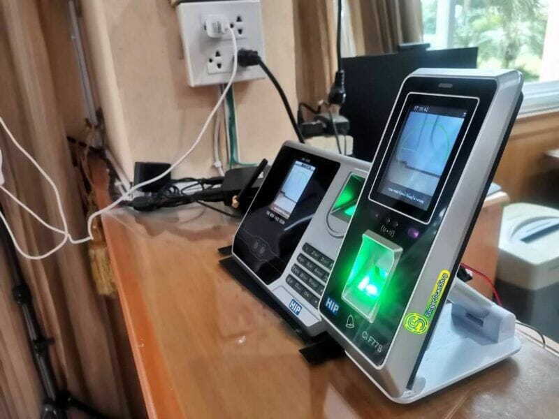 งานติดตั้ง HIP CMi F77S - FingerScanShop